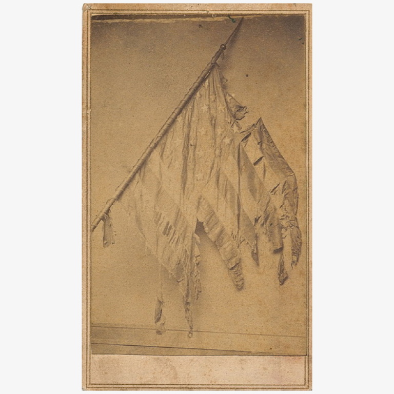 Battle Flag of the 2nd Wisconsin Volunteer Infantry Carte View – Civil ...