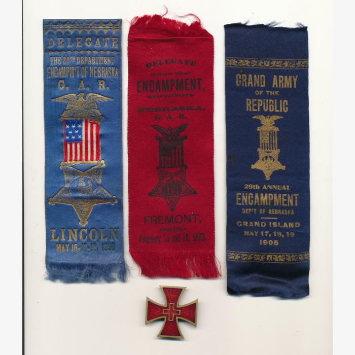 Thomas Bender 102nd Pennsylvania GAR Badge and Ribbon Grouping – Civil ...