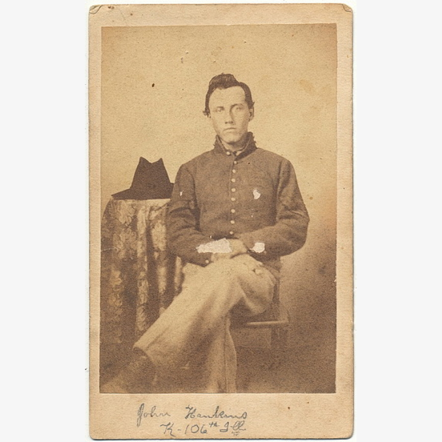 John C. Hankins 106th Illinois Volunteer Infantry – Civil War Image Shop