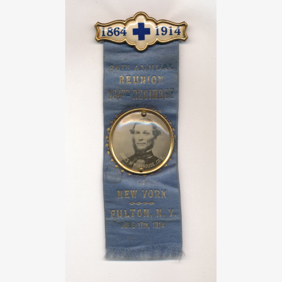 184th New York Infantry Reunion Ribbon – Civil War Image Shop