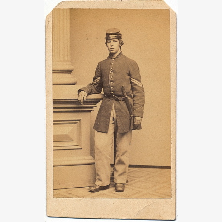 Unidentified Corporal from the Personal Album of General Isaac Shepard ...