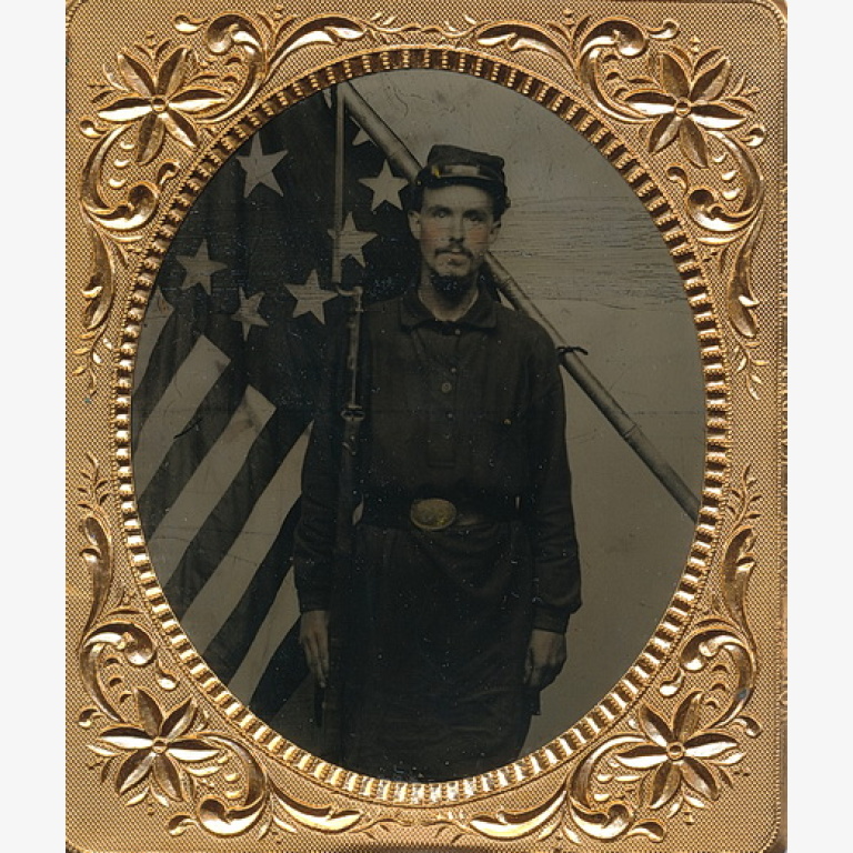 1st Rhode Island Infantry Tintype – Civil War Image Shop