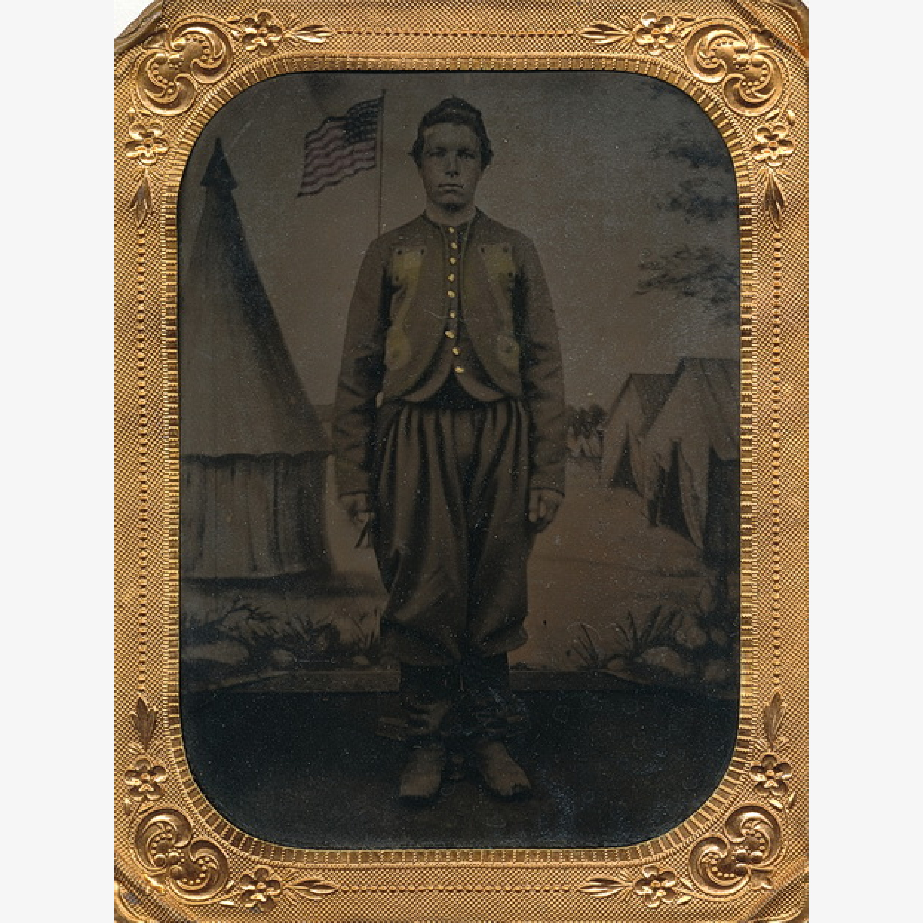 155th Pennsylvania Volunteer Infantry Quarter Plate – Civil War Image Shop
