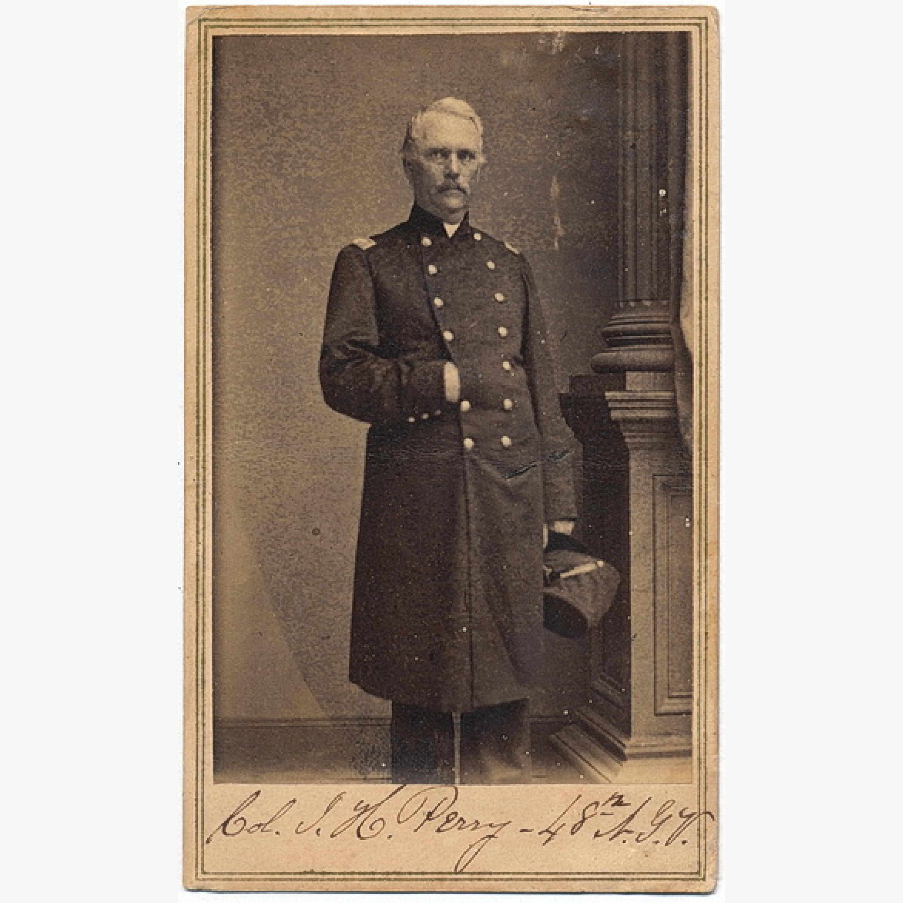 Colonel James Perry 48th New York Infantry – Civil War Image Shop