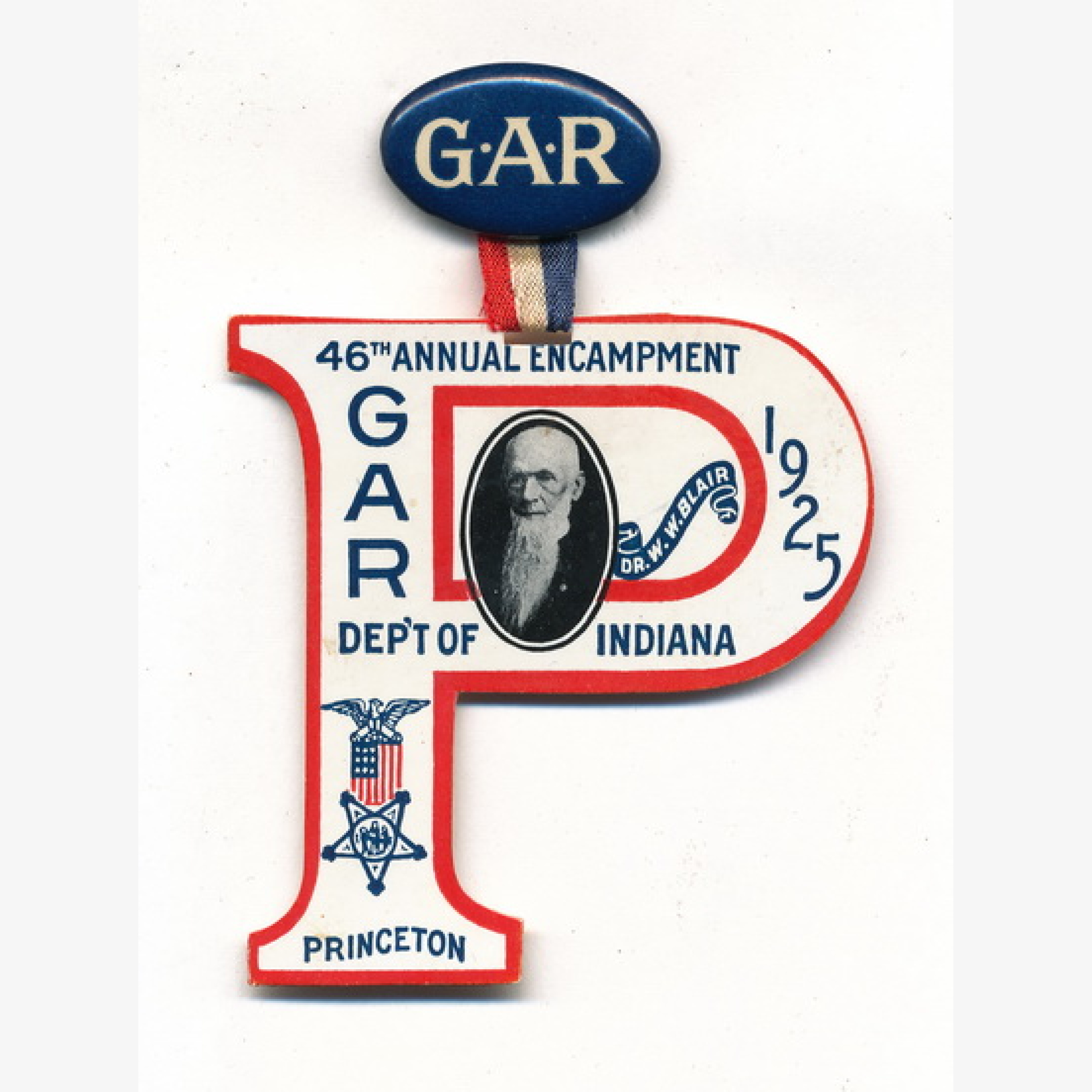 Department of Indiana 1925 GAR Badge – Civil War Image Shop