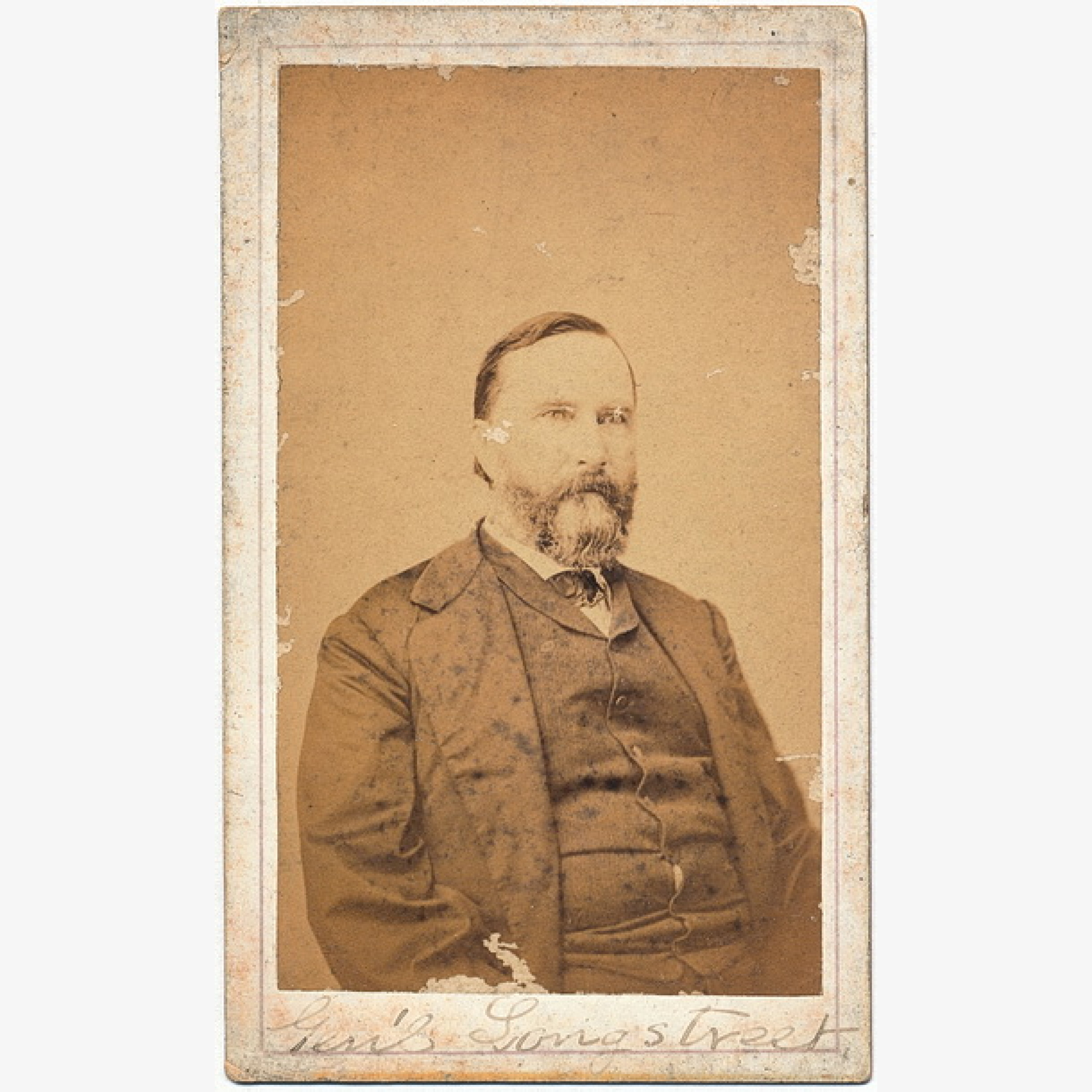 Confederate General James Longstreet – Civil War Image Shop