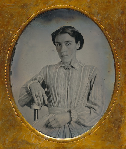 Picture in Picture Female Ambrotype – Civil War Image Shop